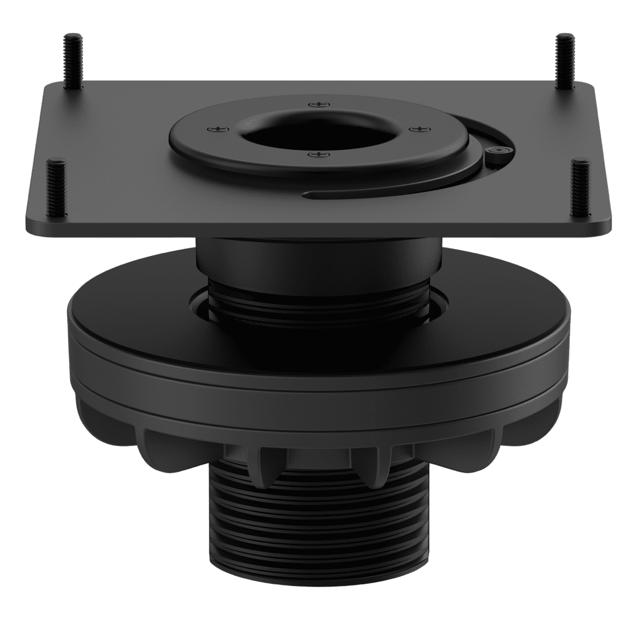 Logitech Tap cable management stand, sleeve cabling, 180° rotation, ta